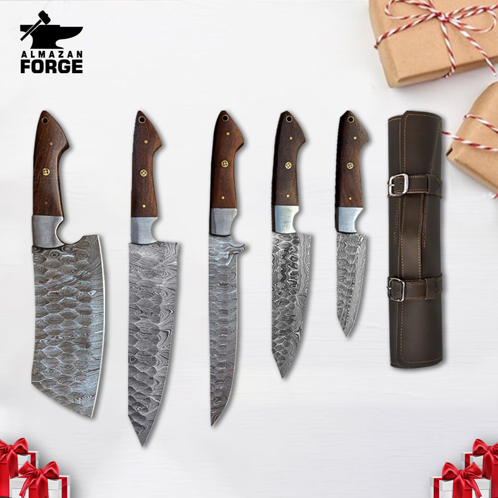 Chef Knife Set - Almazan Forge